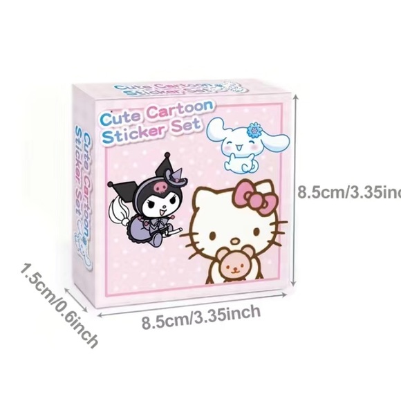 Hello Kitty | Office | Hello Kitty Set Of 63 Hello Kitty Stickers New ...